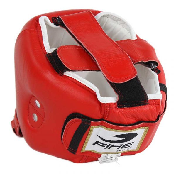 Careta de box Fire Sports oficial de piel para competencias olímpicas ...