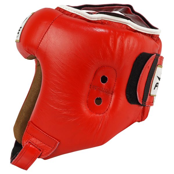 Careta de box Fire Sports oficial de piel para competencias olimpicas ...