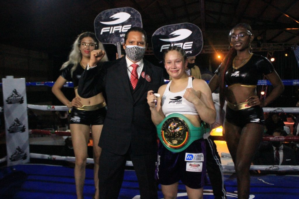 MARILYN BADILLO NUEVA CAMPEONA DE BOXEO - Fire Sports